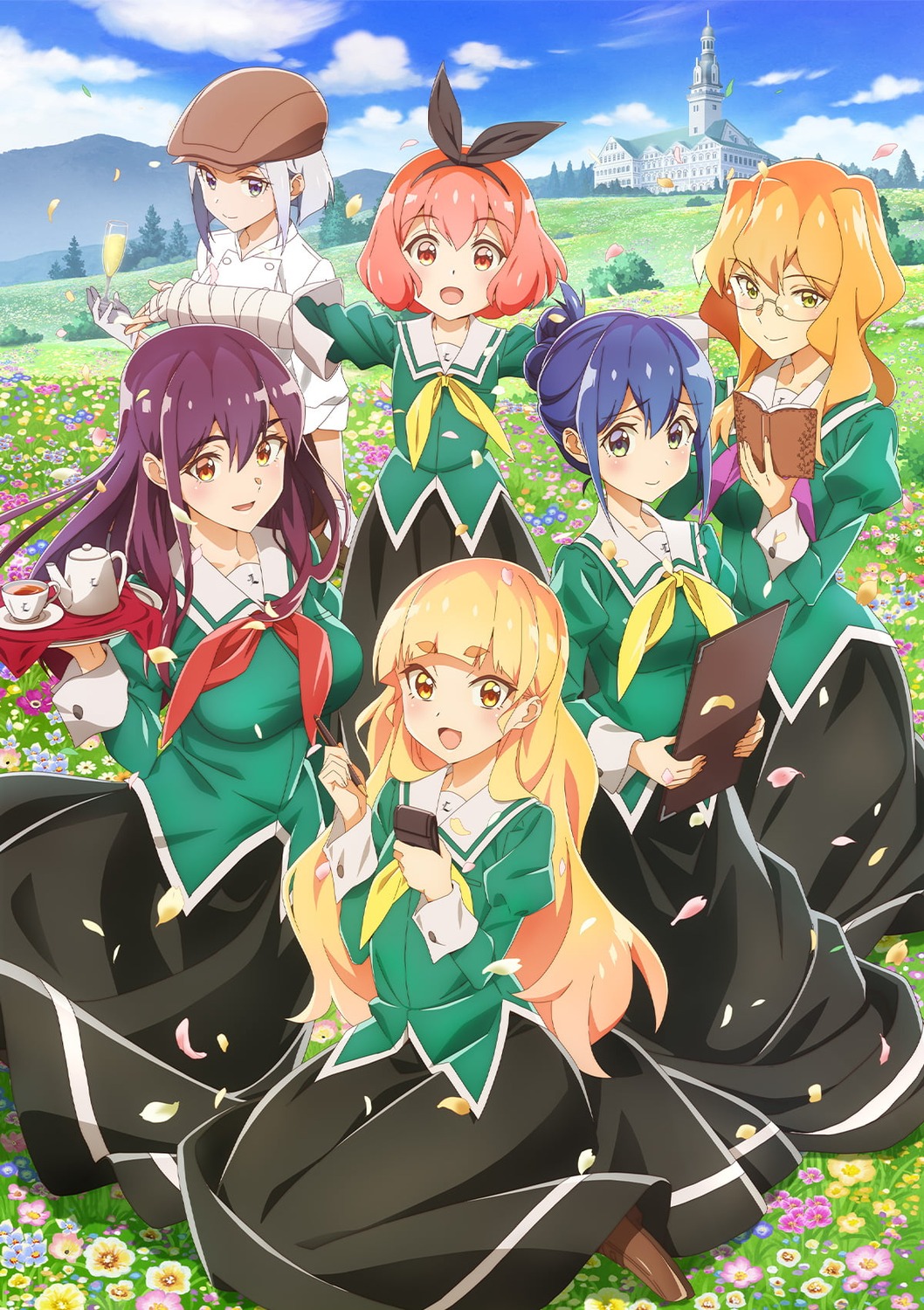 watashi no yuri wa oshigoto desu! chibana sumika koshiba mai mamiya kanoko nishidera nene ...